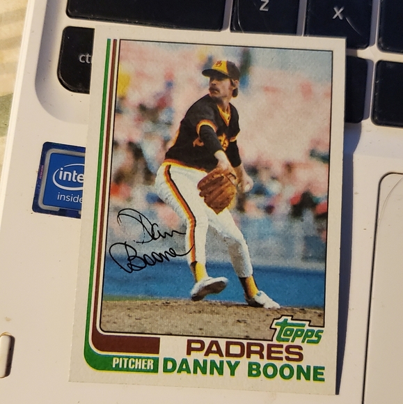Other | Danny Boone Baseball Card | Poshmark